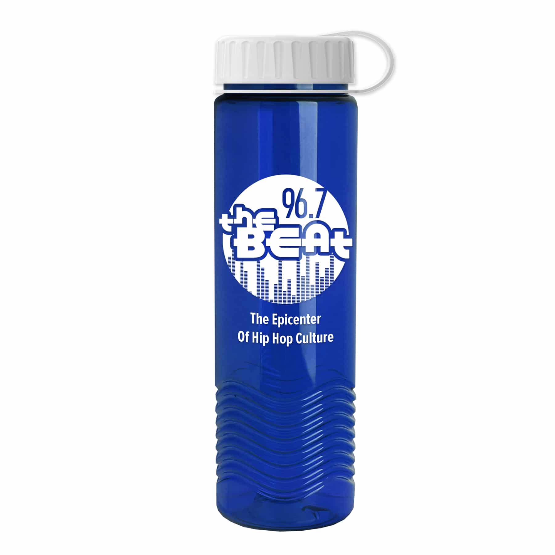 24 Oz. Wave Transparent Bottle – Swag Made in the USA