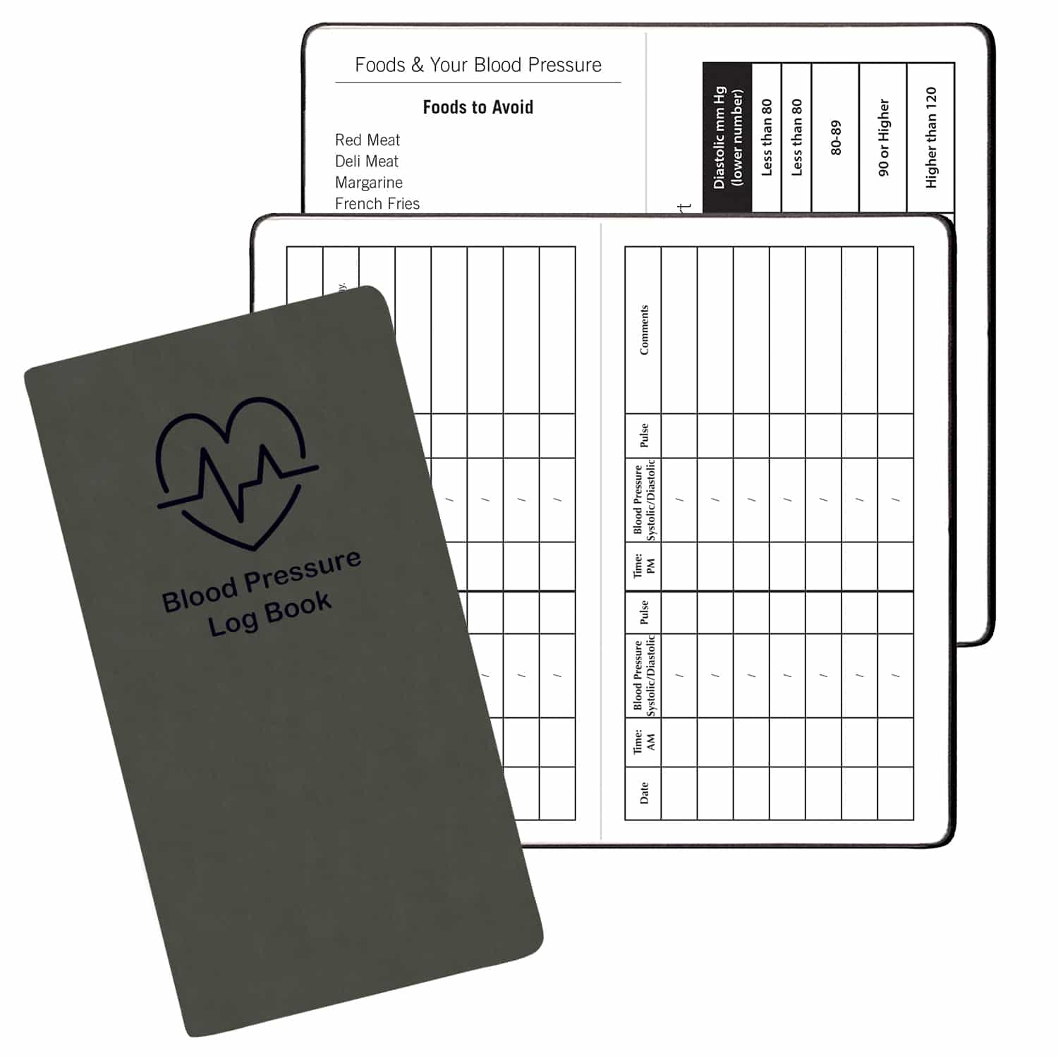 Blood Pressure Log Book w/ Canyon Cover – Swag Made in the USA
