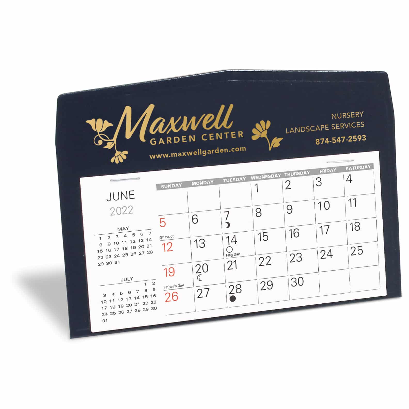 Cartwright Desk Calendar – Swag Made in the USA