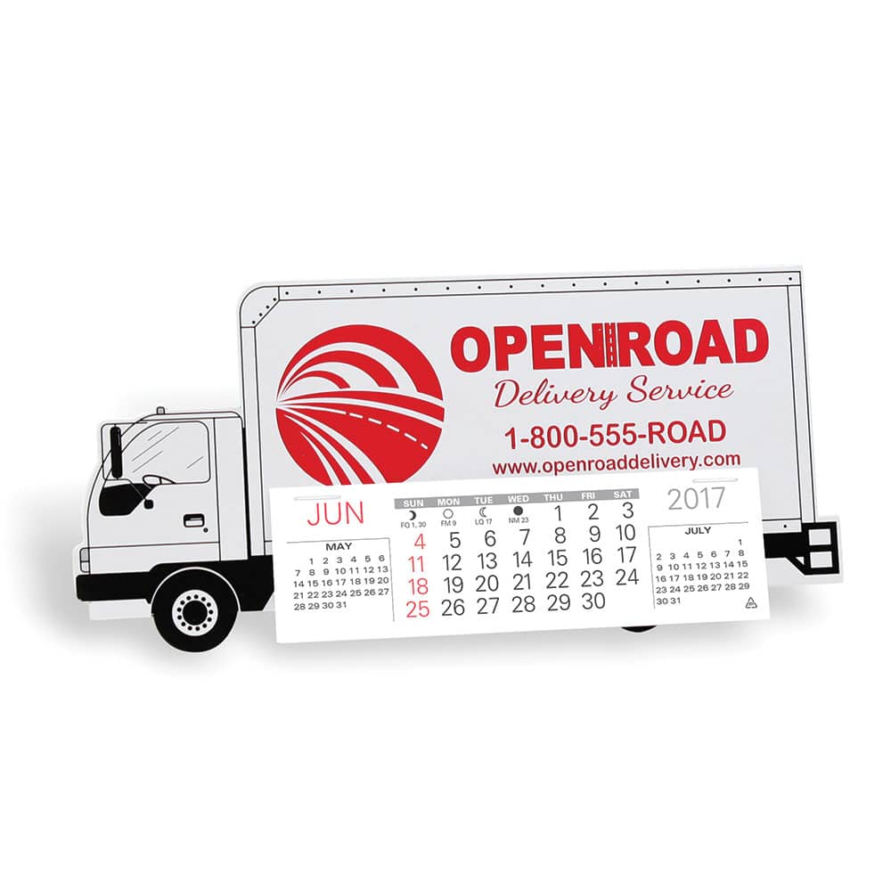 Delivery Truck Desk Calendar – Swag Made in the USA