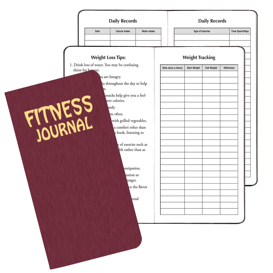 Fitness Journal/ Shimmer Cover – Swag Made in the USA