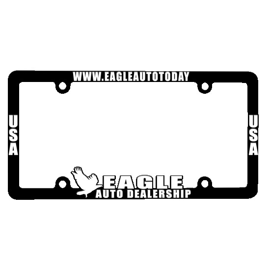 Full View Hi-Impact 3D License Plate Frame (Abs) – Swag Made in the USA