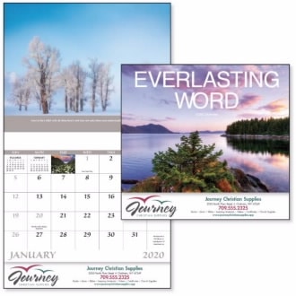 Good Value® Everlasting Word Stapled Calendar – Swag Made in the USA