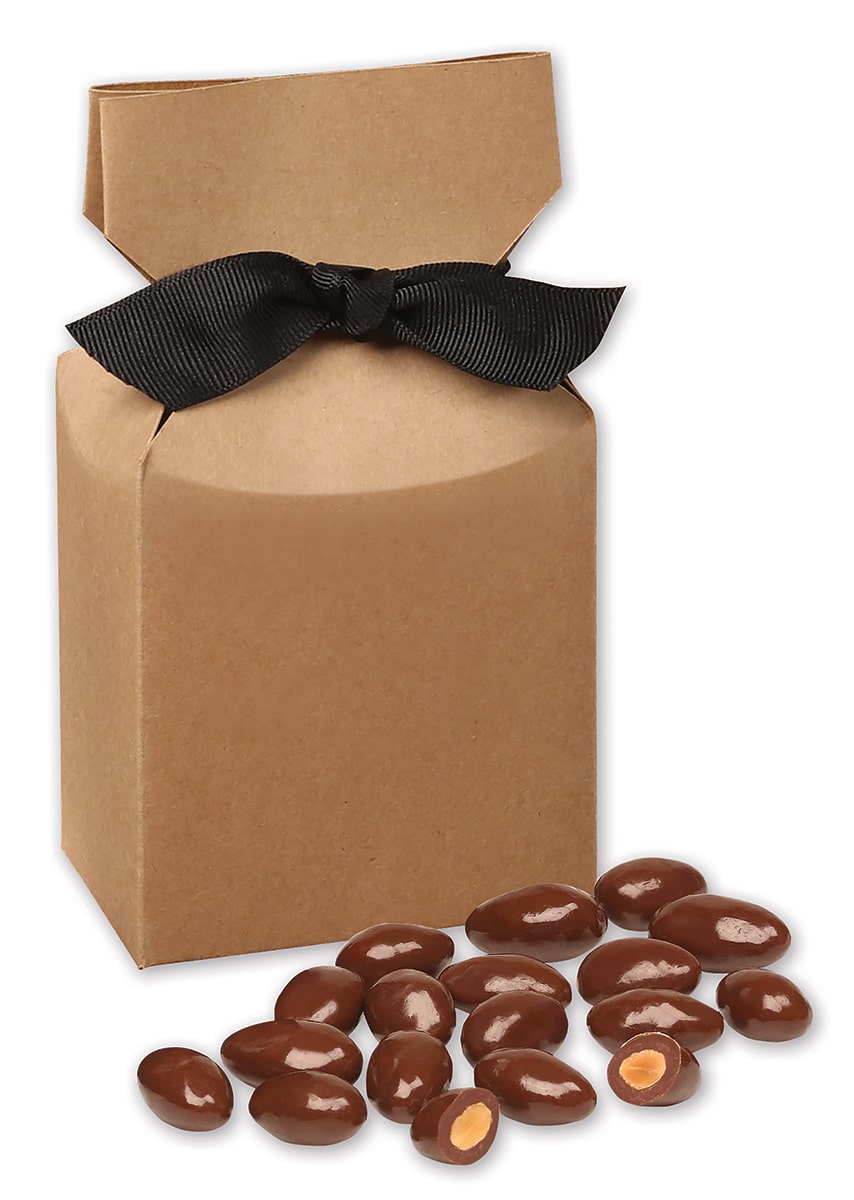 Kraft Gift Box w/Chocolate Covered Almonds – Swag Made in the USA