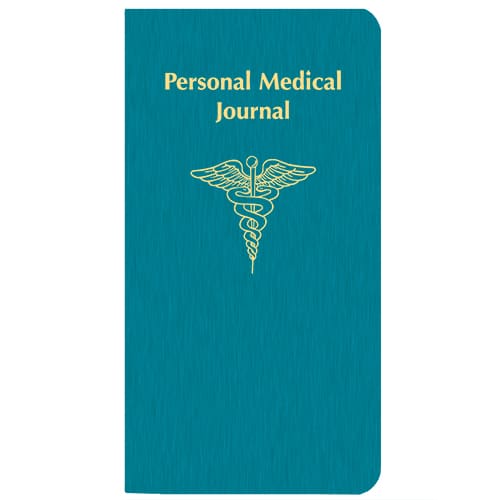 Personal Medical Journal w/ Shimmer Cover – Swag Made in the USA