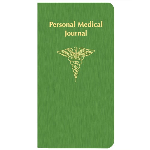 Personal Medical Journal w/ Shimmer Cover – Swag Made in the USA