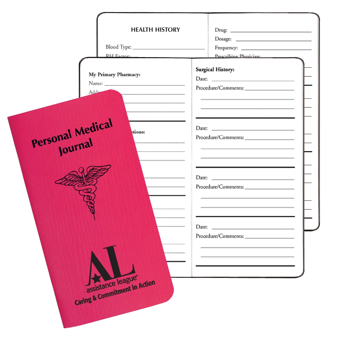Personal Medical Journal w/ Twilight Cover – Swag Made in the USA