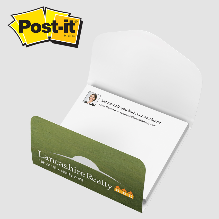 Post-it® Notes Pad with Cover – Swag Made in the USA