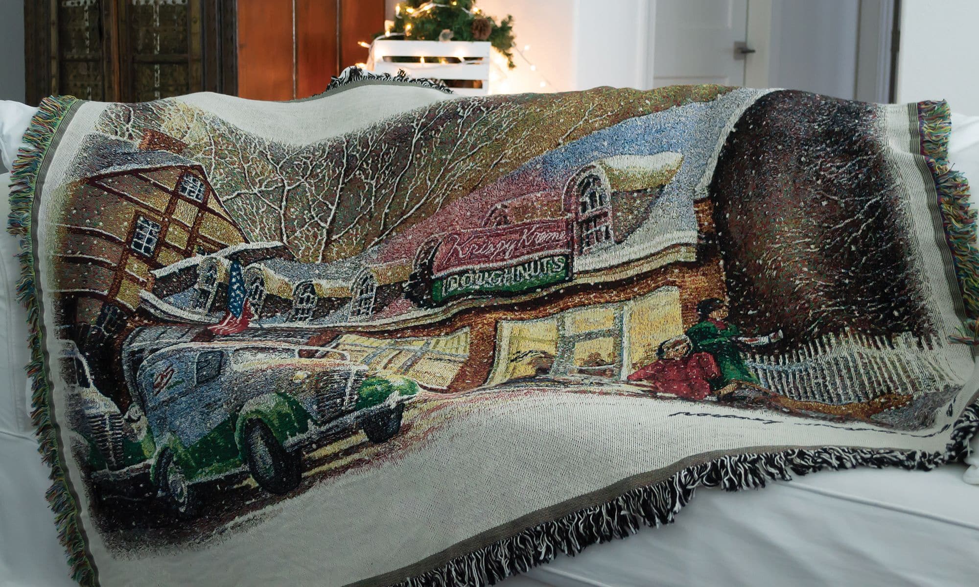 Standard 2 Layer Fringed Throw – Swag Made in the USA