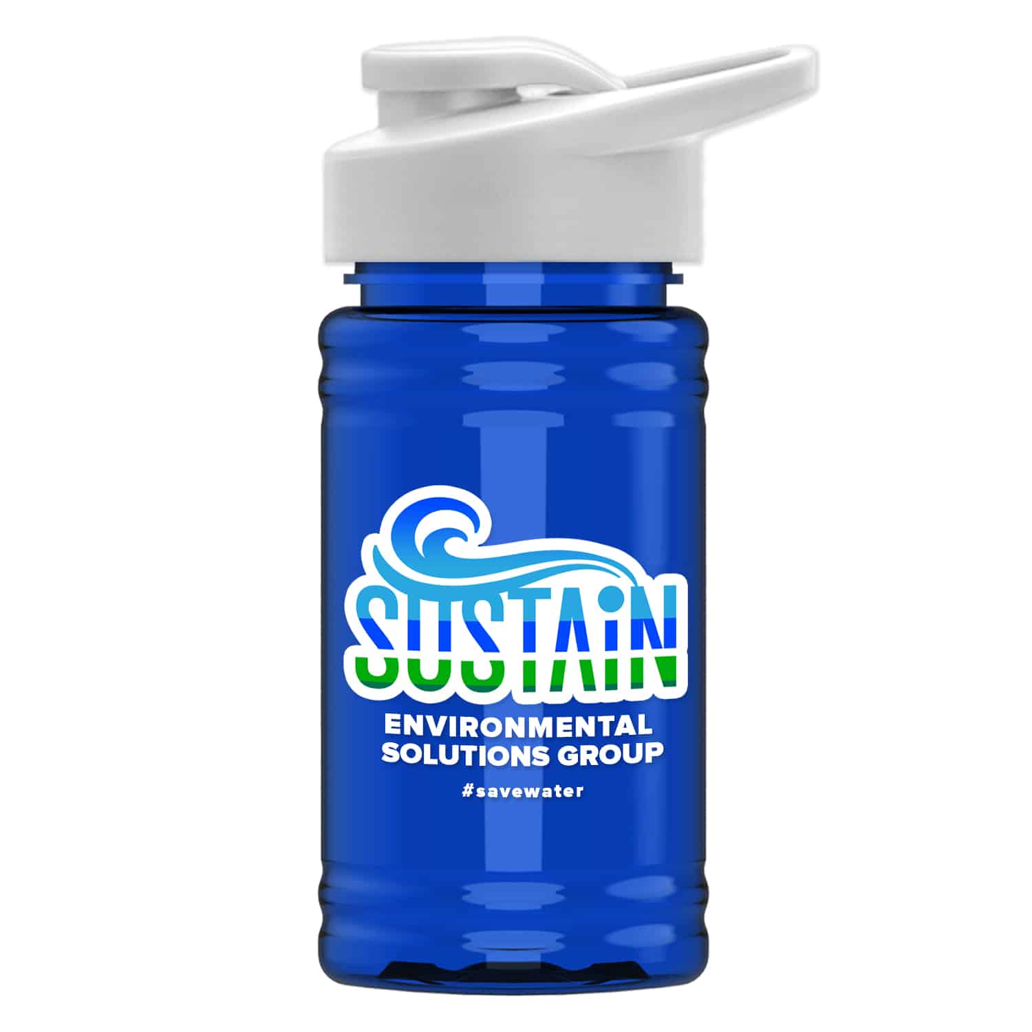 Upcycle – Mini 16 Oz. Rpet Sports Bottle w/Drink Thru Lid – Digital ...