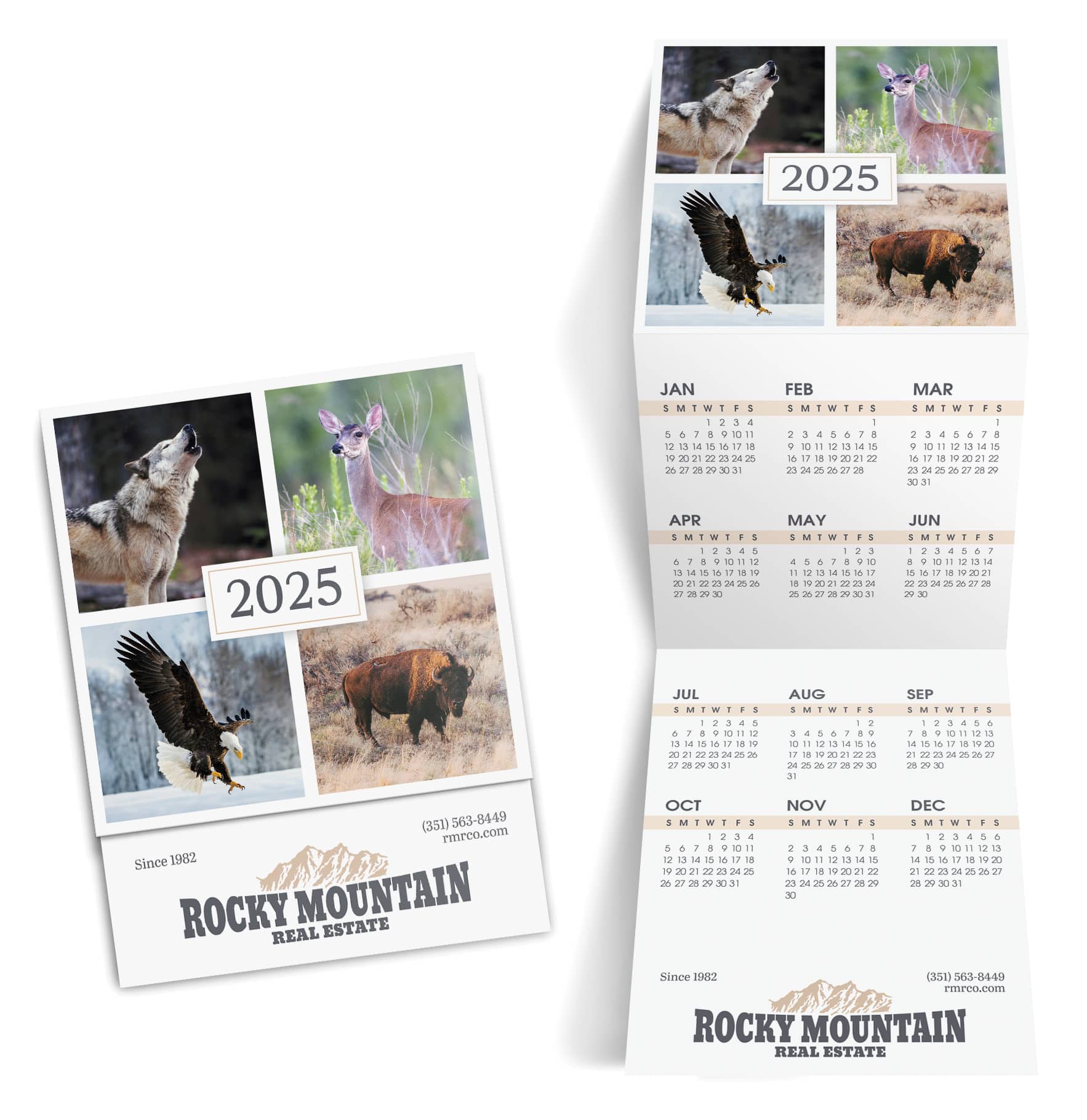 Wildlife Trifold Calendar – Swag Made in the USA