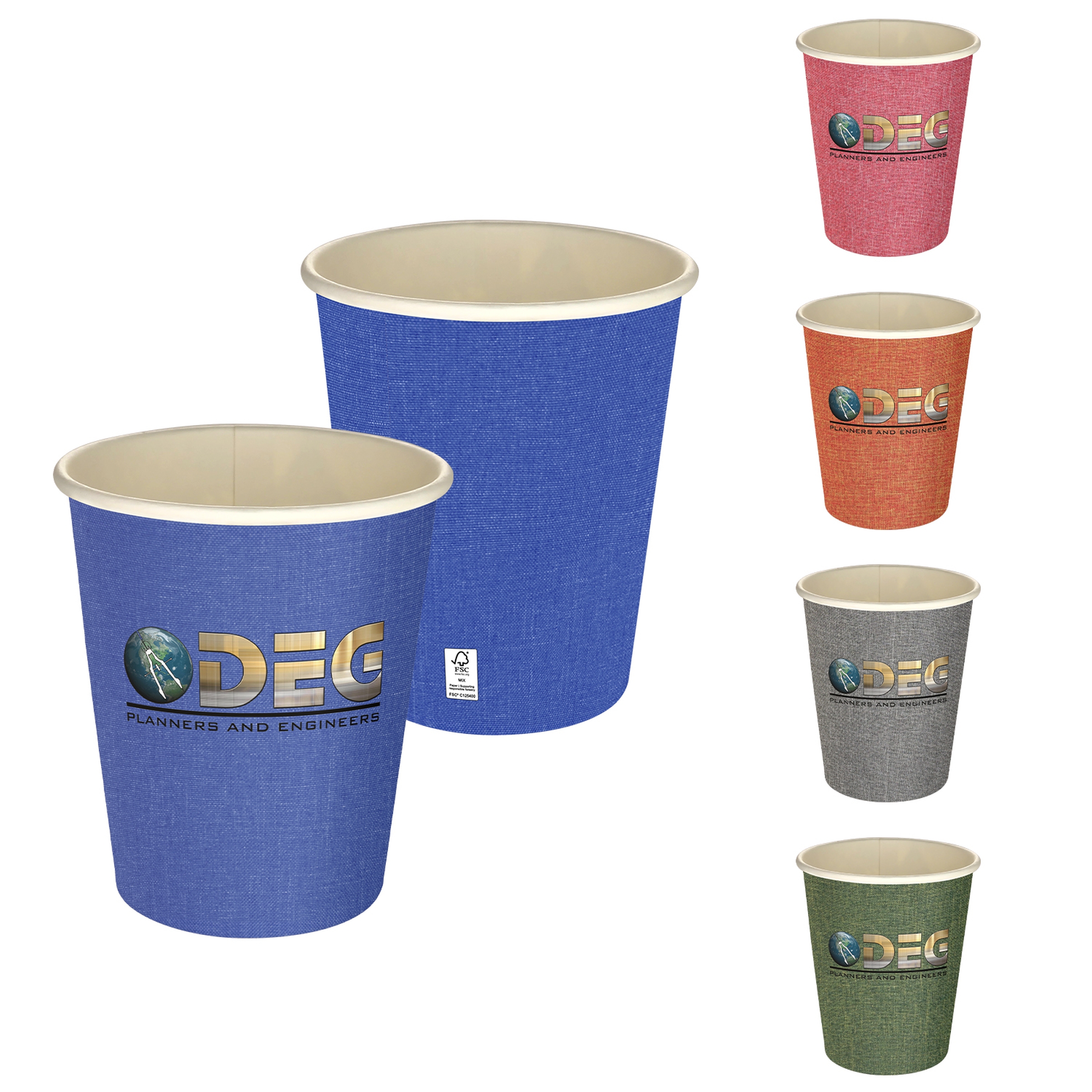 5 oz Full Color Ridge Paper Cup – Swag Made in the USA