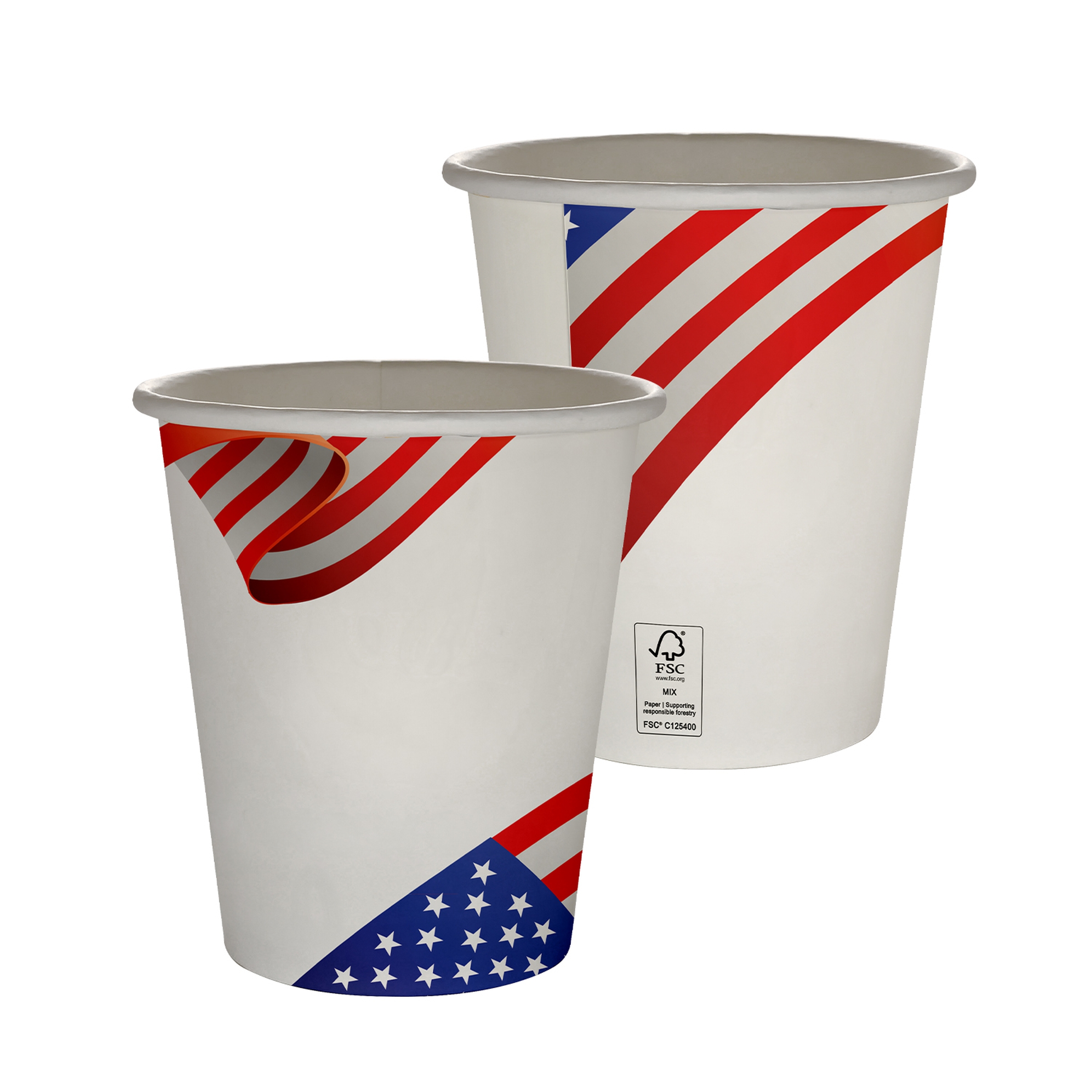 10 oz Full Color Patriotic Paper Cup – Swag Made in the USA