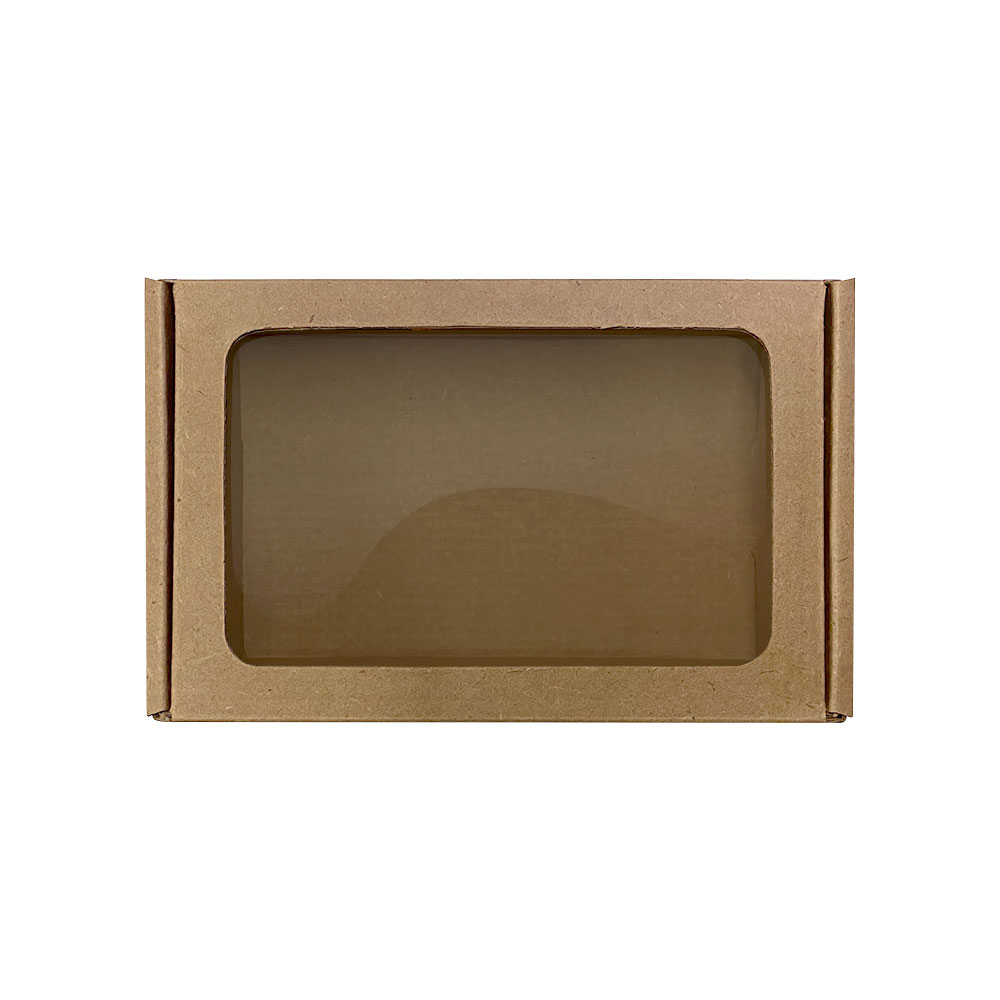 4″ X 6″ Cardboard Box With Window Lid – Swag Made in the USA