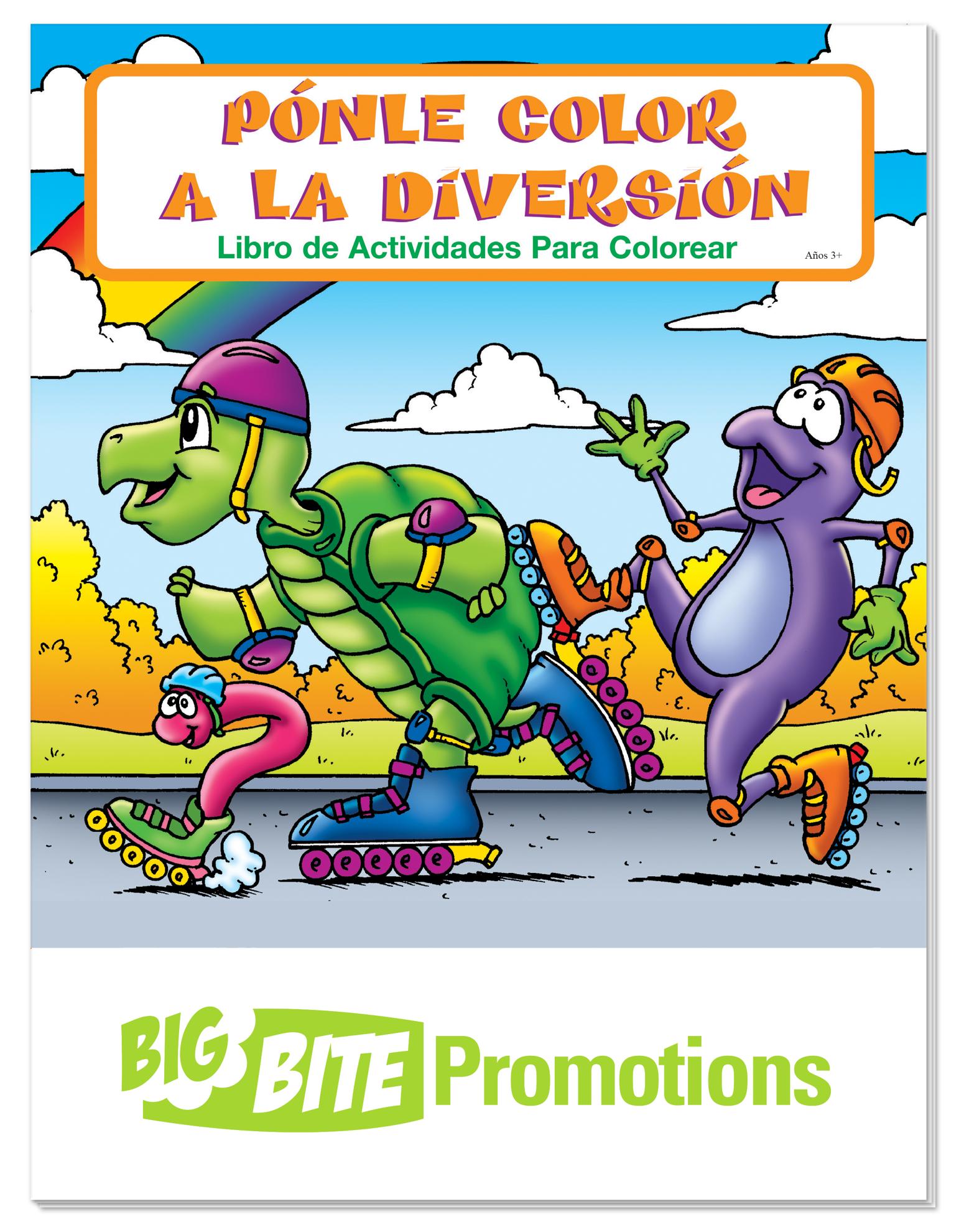 Coloring Book: Fun to Color (Spanish) – Swag Made in the USA