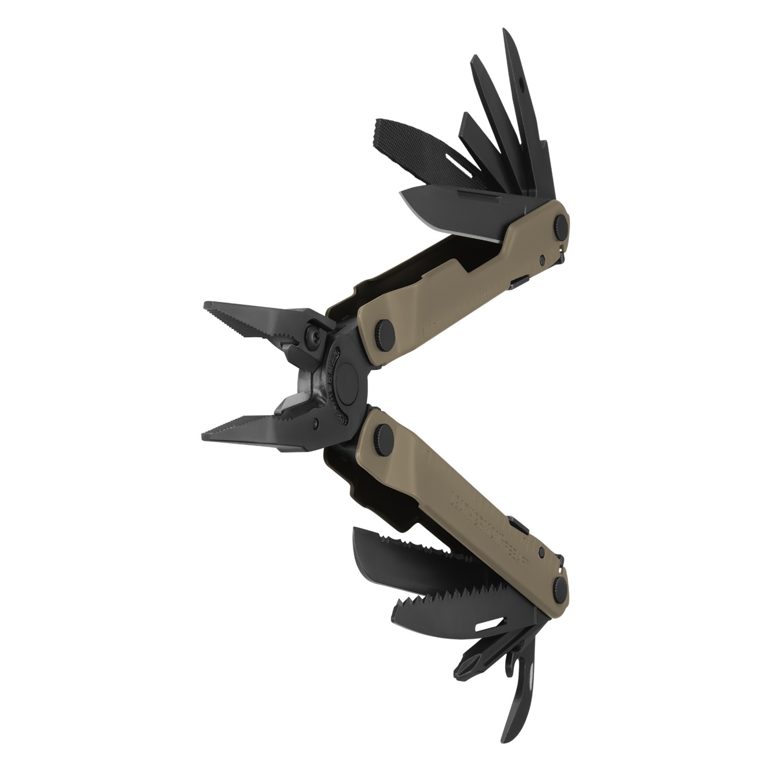 Leatherman® Rebar Coyote Tan – Swag Made in the USA