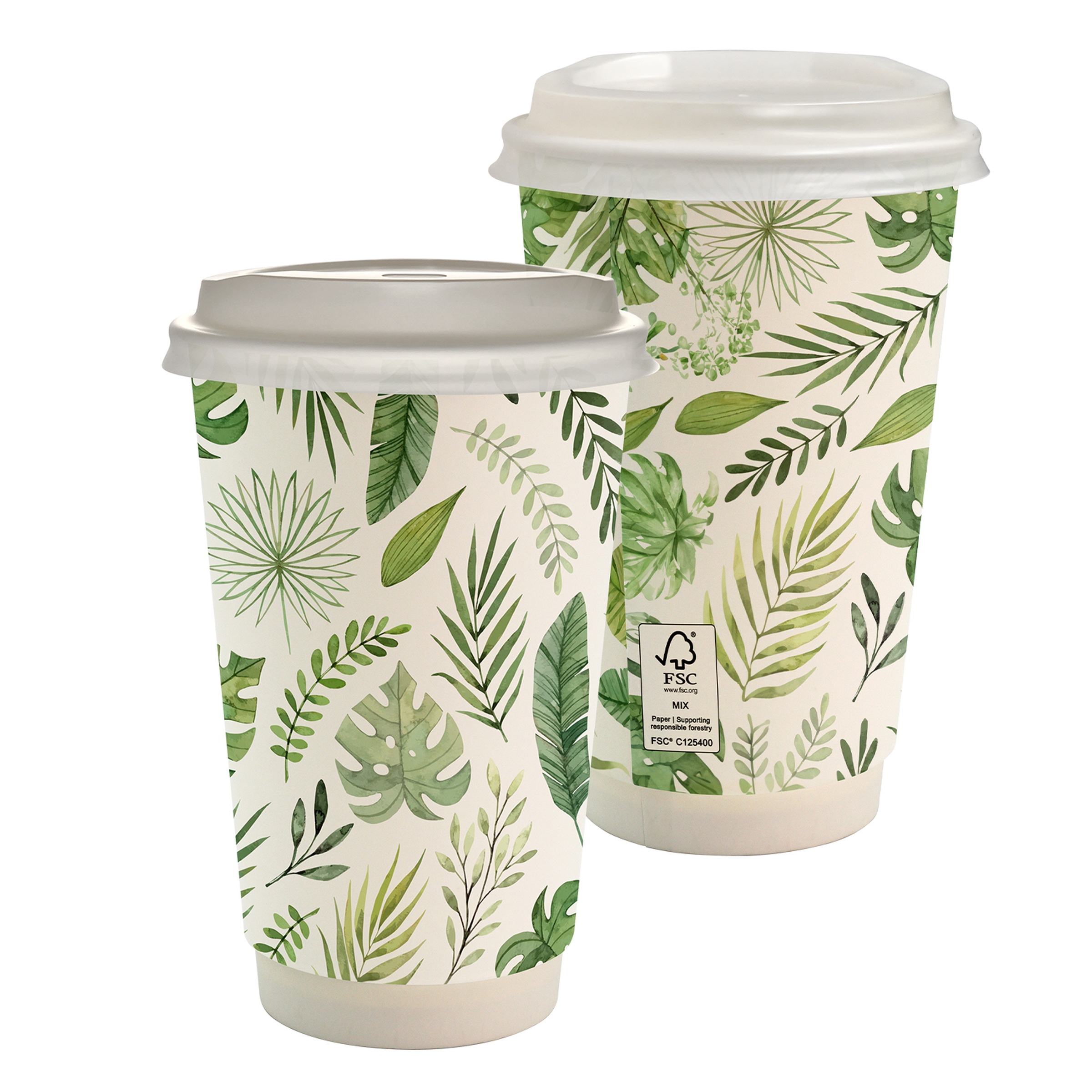 16 oz. Full Color Earth Paper Cup With Lid – Swag Made in the USA