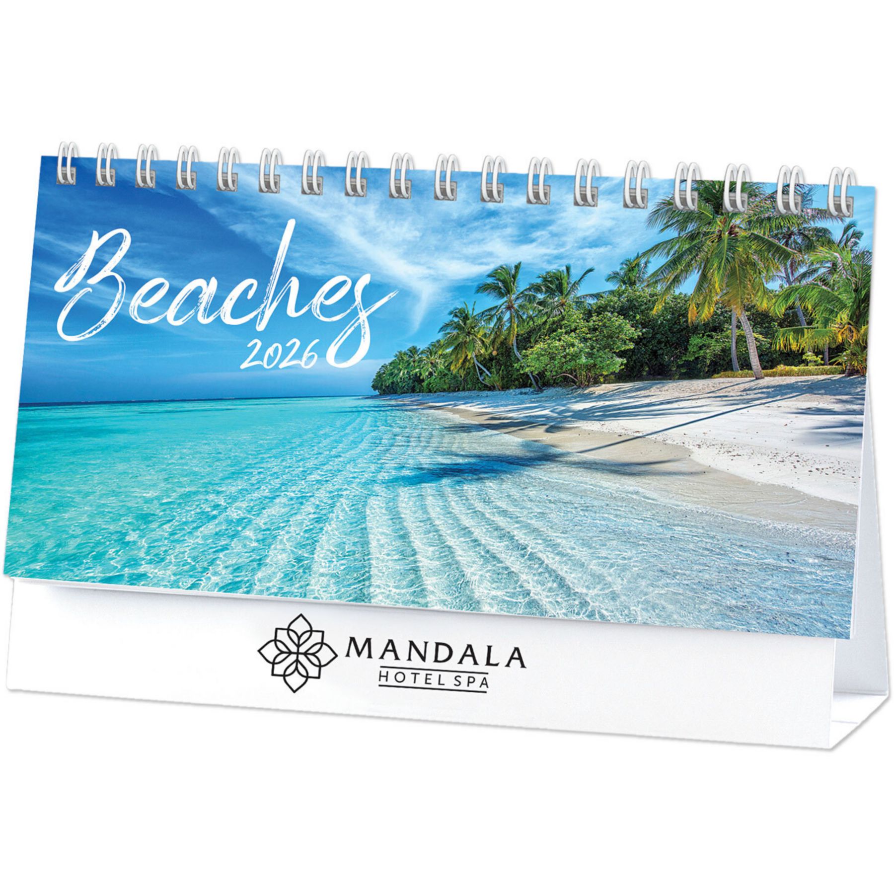 Beaches Desk Calendar – Swag Made in the USA