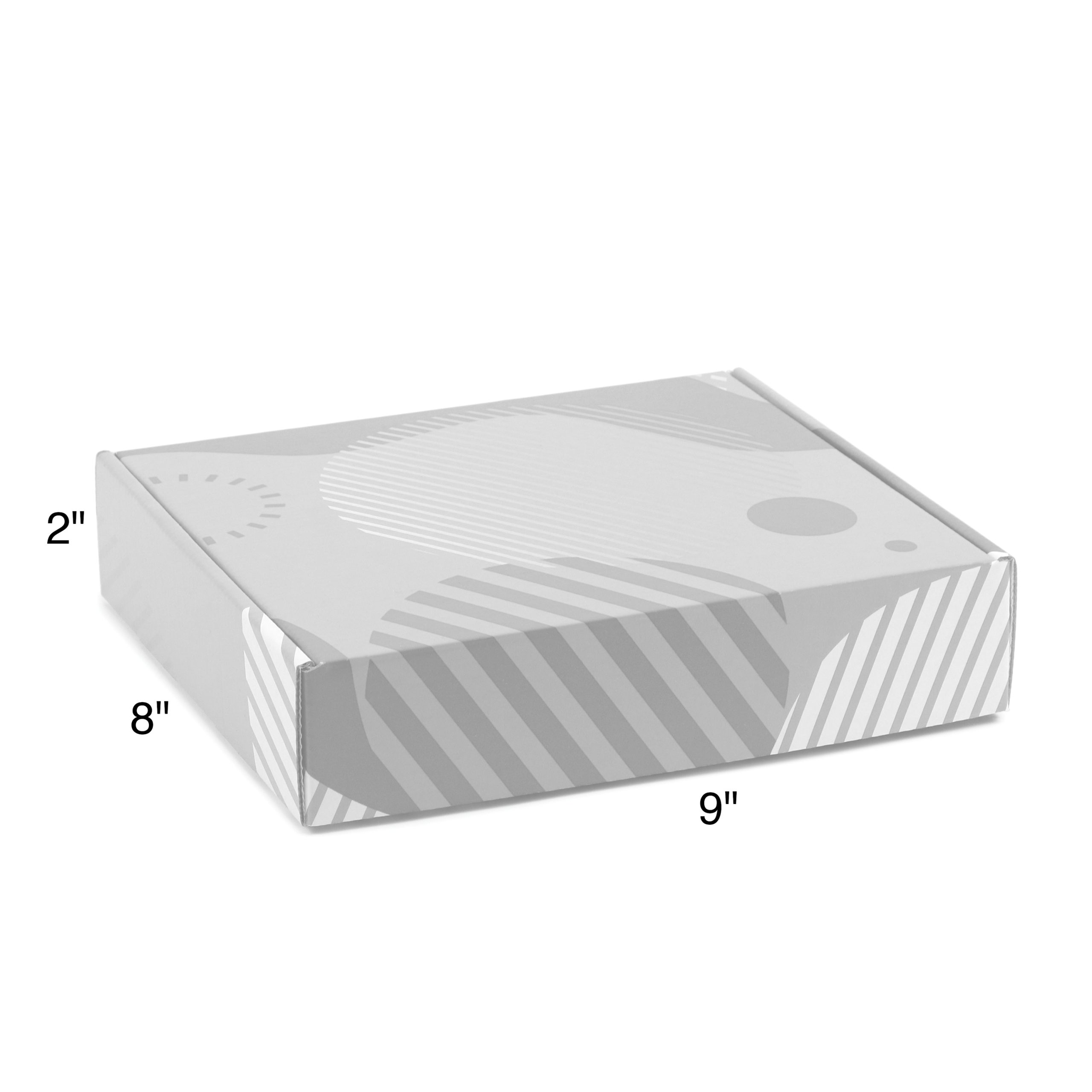 Corrugated Box – 9″ x 8″ x 2″ – Swag Made in the USA