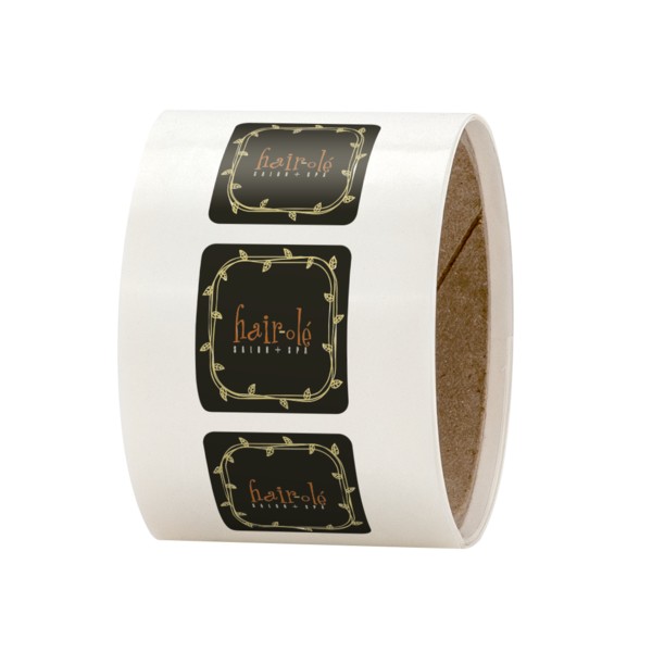 2″ x 2″ Rounded Corner Roll Labels – Swag Made in the USA