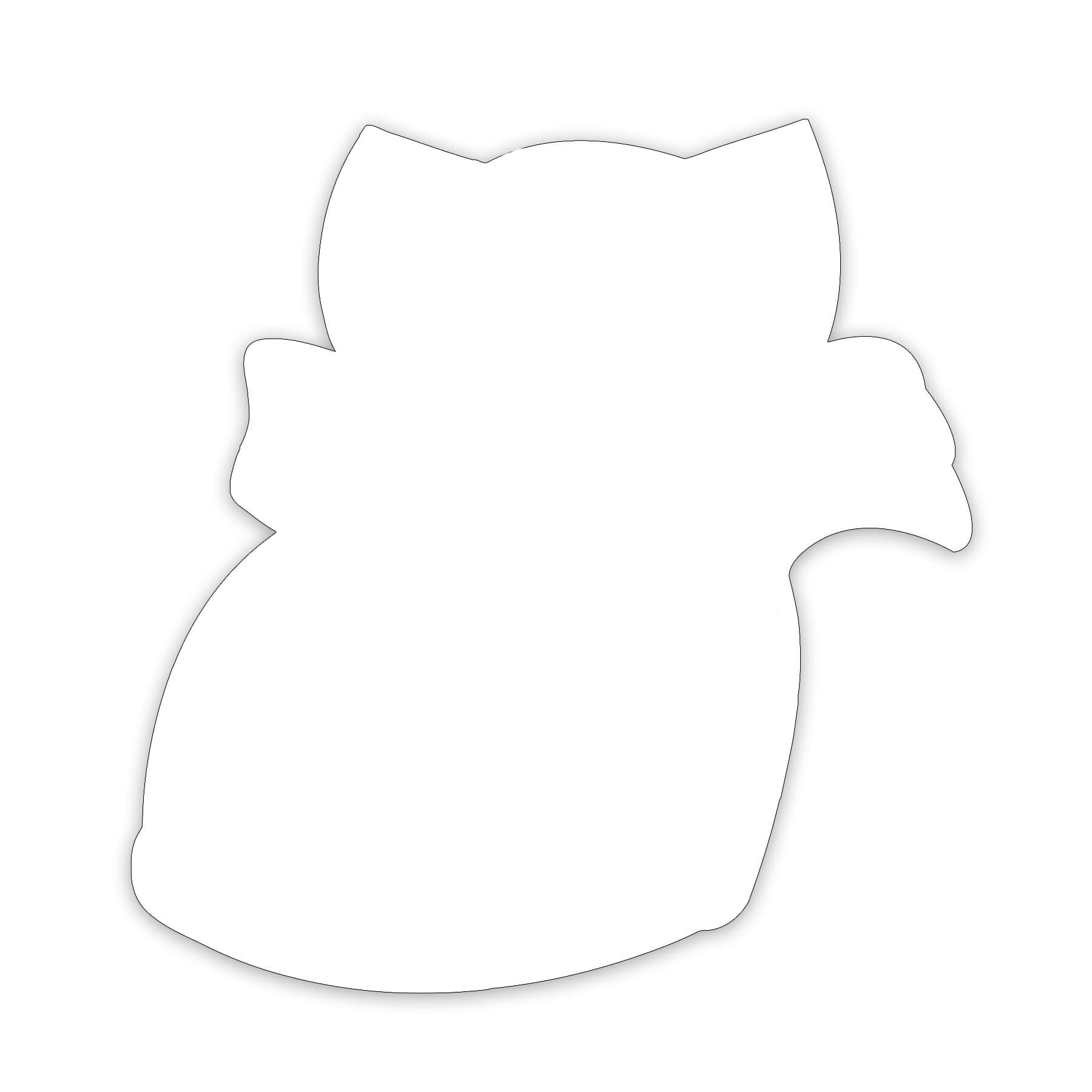 Cat Shaped NoteKeeper™ Magnet 35 Mil – Swag Made in the USA