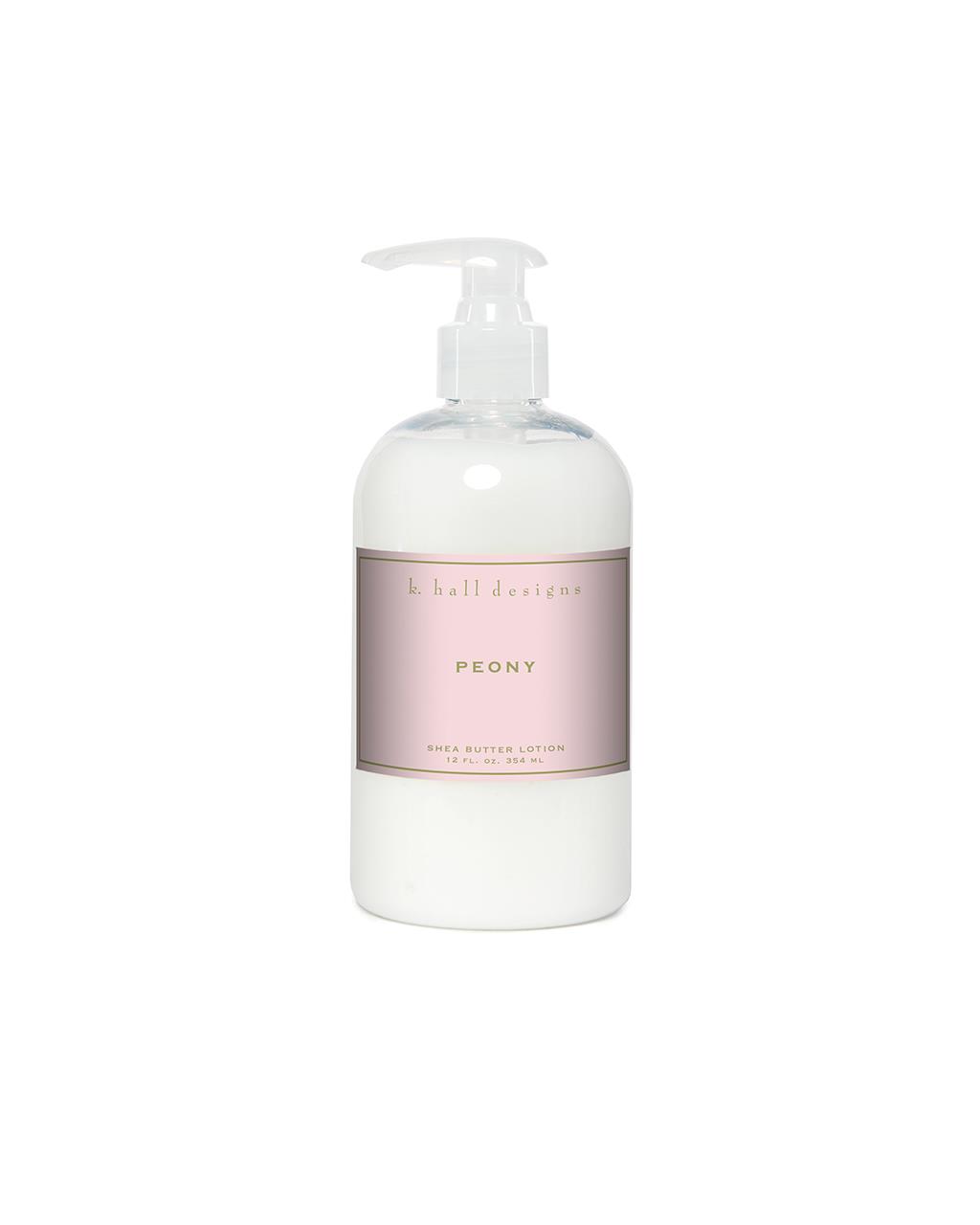 K.Hall Studio Designs Peony Lotion 12 Oz – Swag Made in the USA