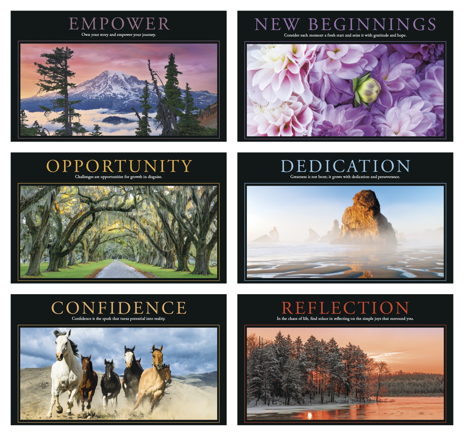 Triumph® Calendars Motivations Calendar – Swag Made in the USA