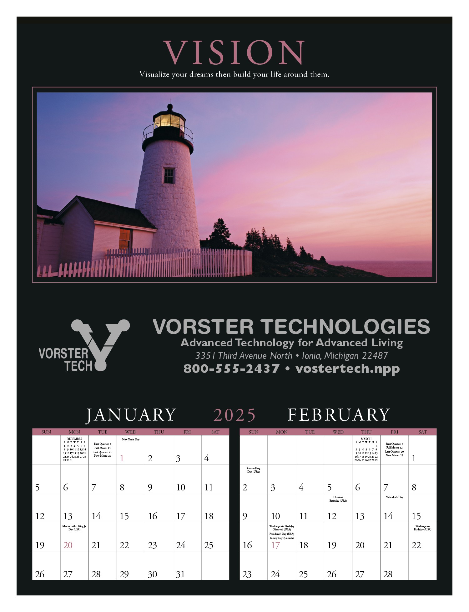 Triumph® Calendars Motivations Calendar – Swag Made in the USA