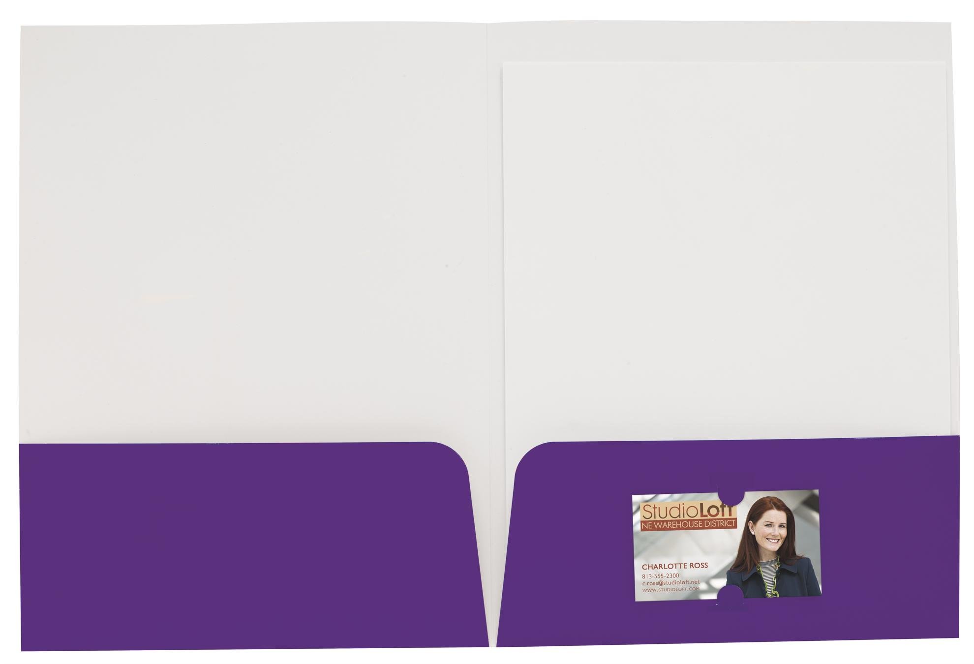 Good Value™ Gloss Paper Folder – Swag Made in the USA
