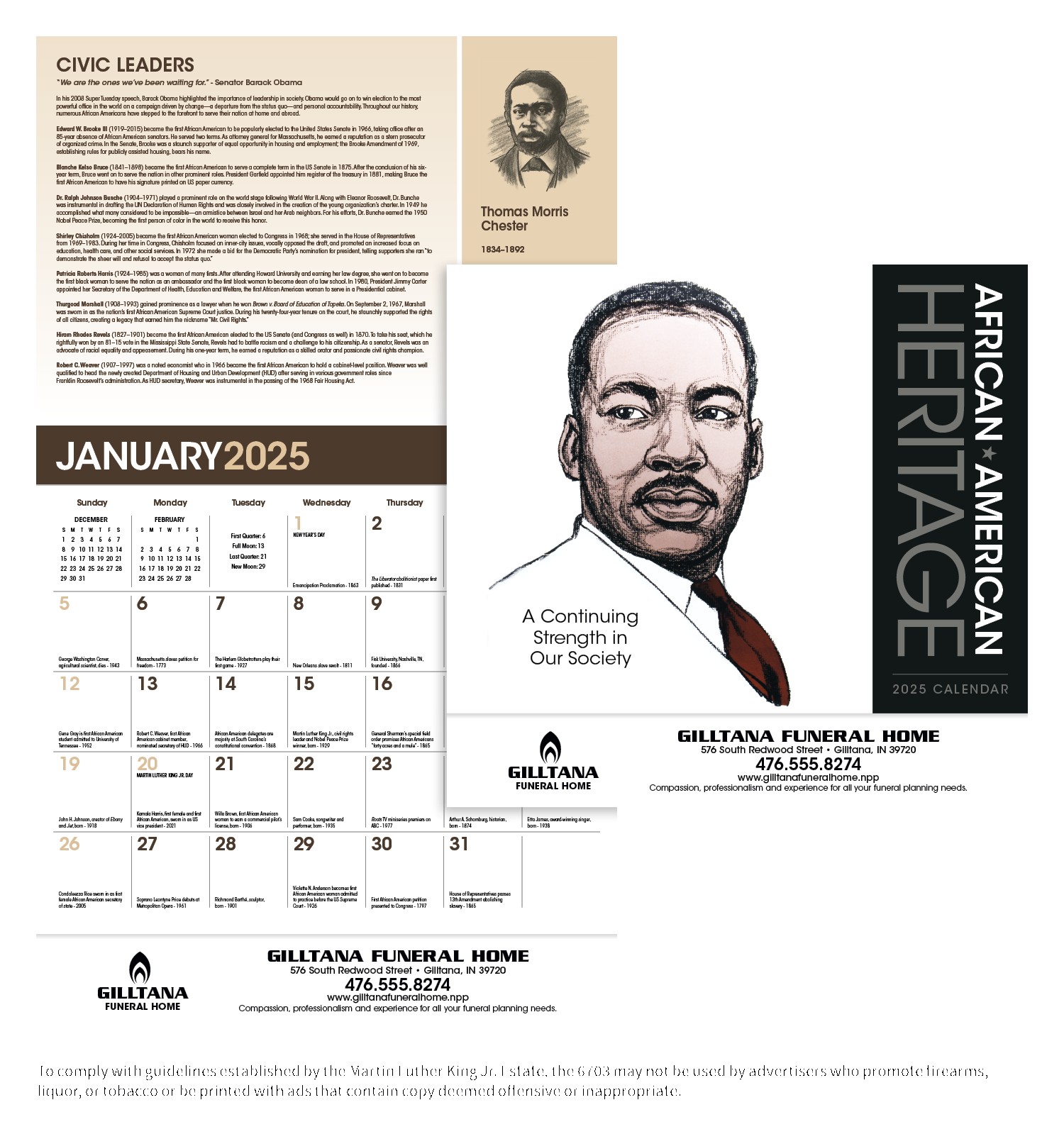 Triumph® Calendars African-American Heritage: Dr. Martin Luther King ...