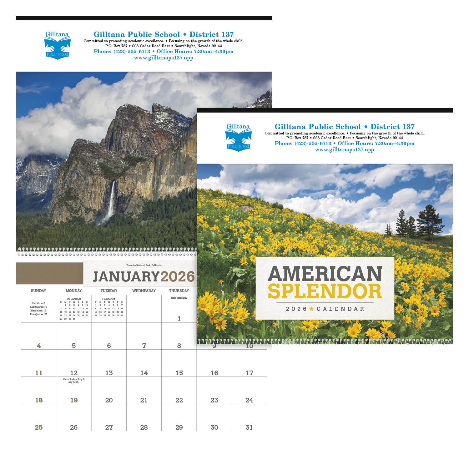 Triumph® Calendars American Splendor Calendar – Swag Made in the USA