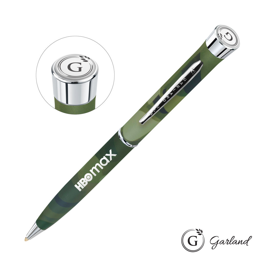 Garland® Liberty Ballpoint Pen – Chrome – Swag Made in the USA