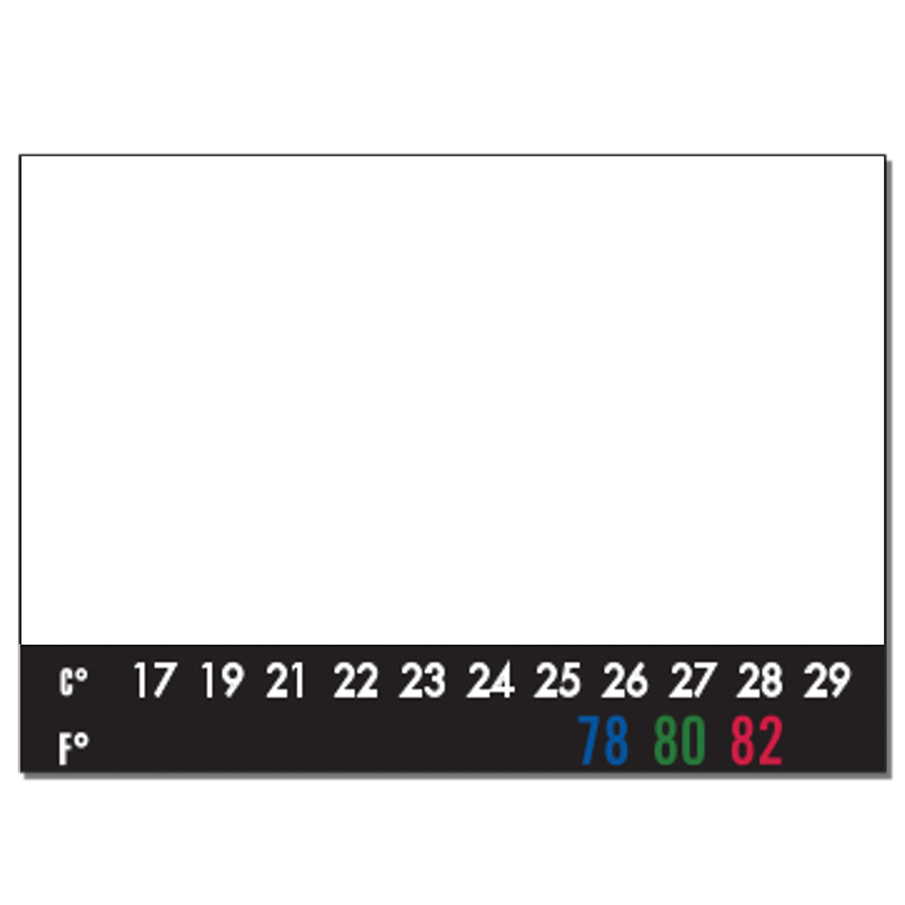Business Card Add-On™ Magnet + Thermometer Strip – Swag Made in the USA