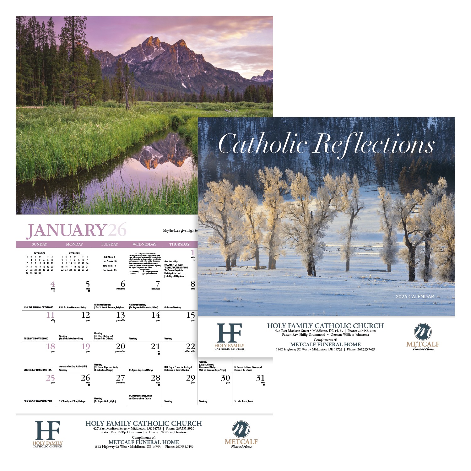 HotLine® Products Catholic Reflections Appointment Calendar – Stapled ...